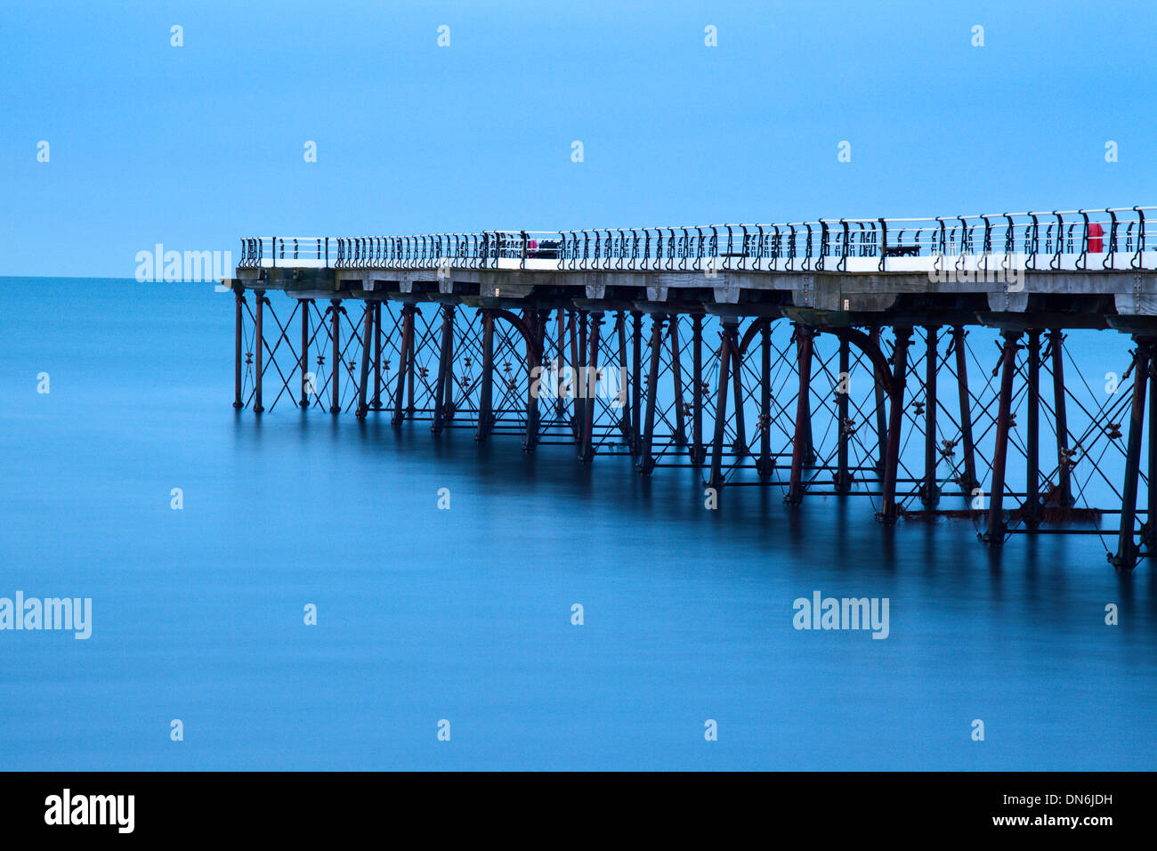 Saltburn Pier in Twilight Saltburn by the Sea Redcar and Cleveland ...