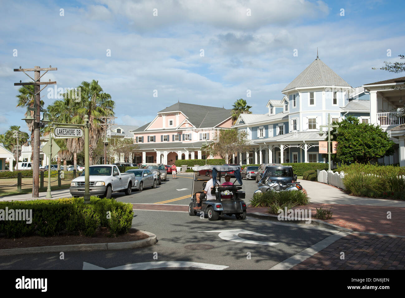 Sumter Landing a major retirement area in The Villages Florida USA ...