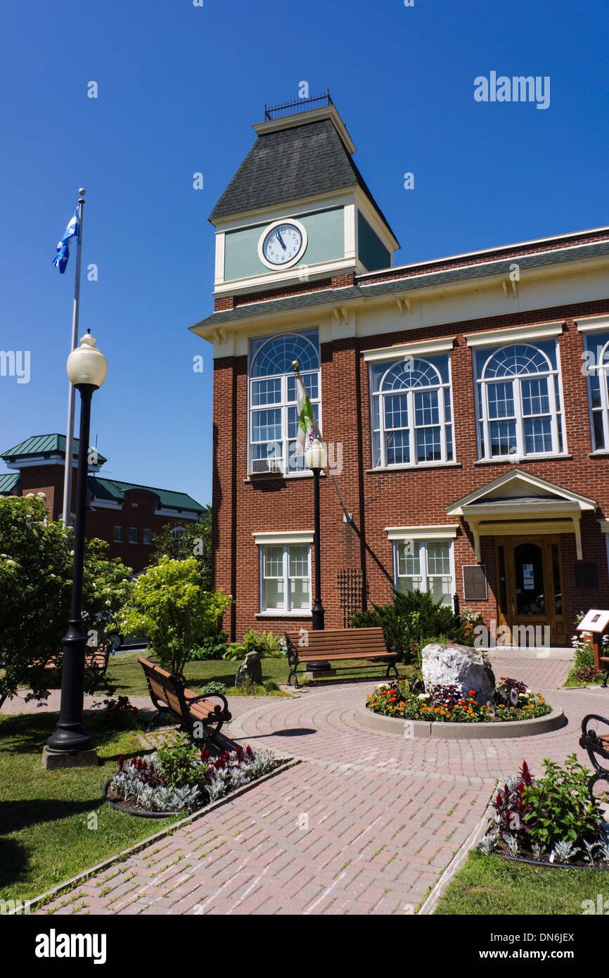 Town Hall. Sutton, Brome-Missisquoi, Eastern Townships, Quebec, Canada ...