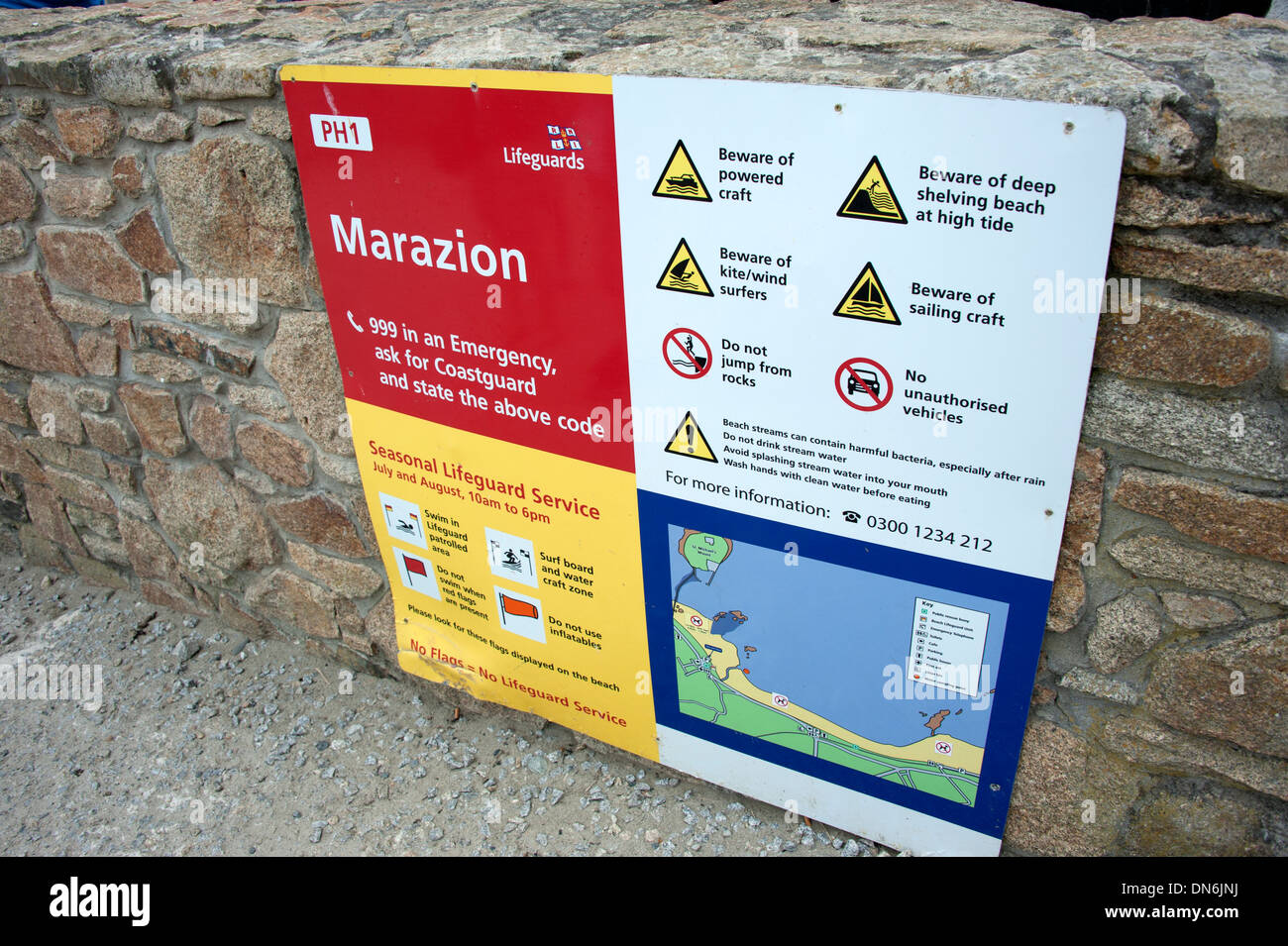 Tide warning sign hi-res stock photography and images - Alamy