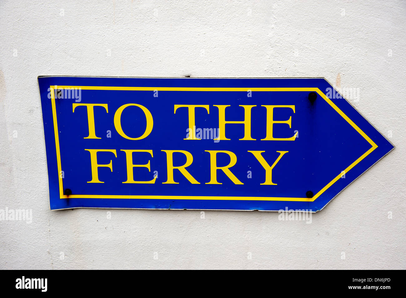 Ferry Sign High Resolution Stock Photography and Images - Alamy