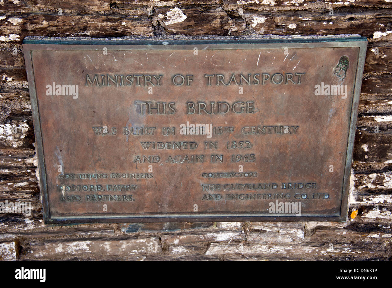 The Old Bridge River Camel Wadebridge Cornwall UK Stock Photo - Alamy