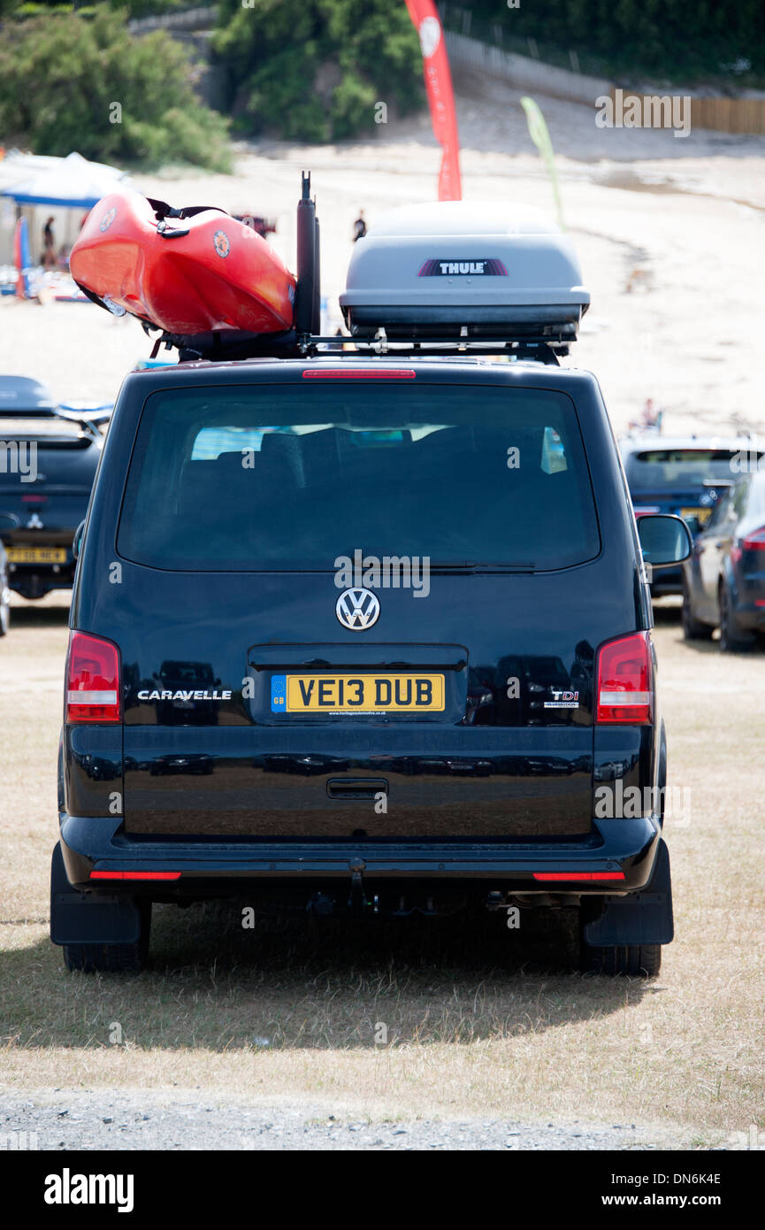 Vee Dub VW Volkswagen Van Personal Registration License Stock Photo - Alamy