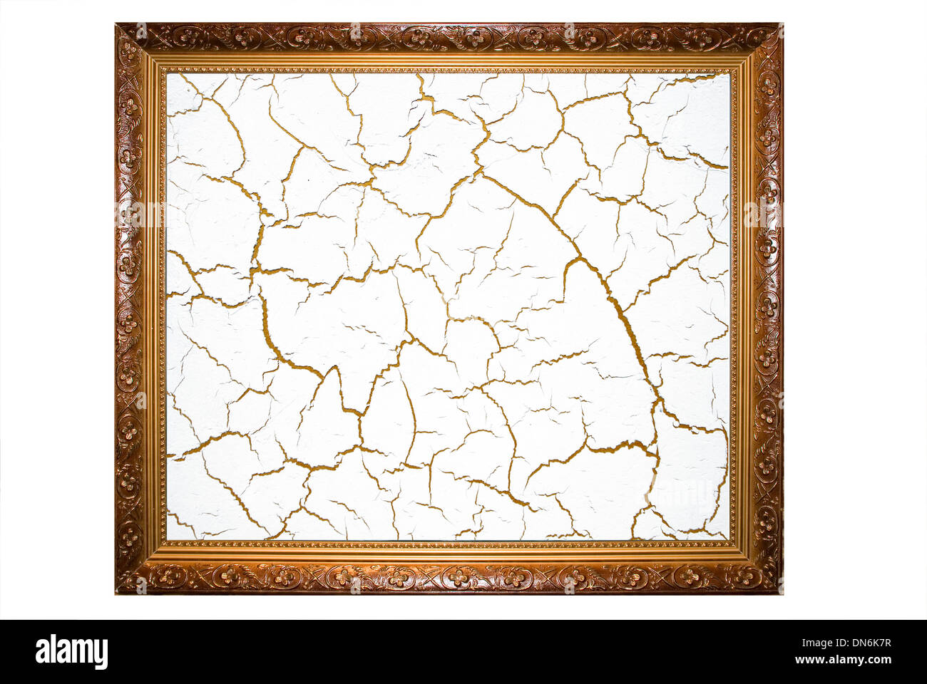 frame with crack Stock Photo - Alamy