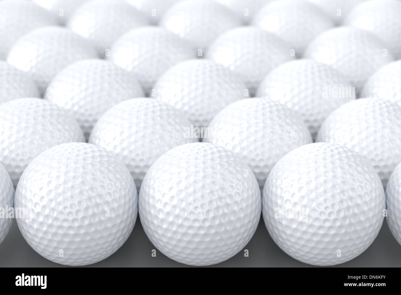 Golf Balls Background Stock Photo - Alamy