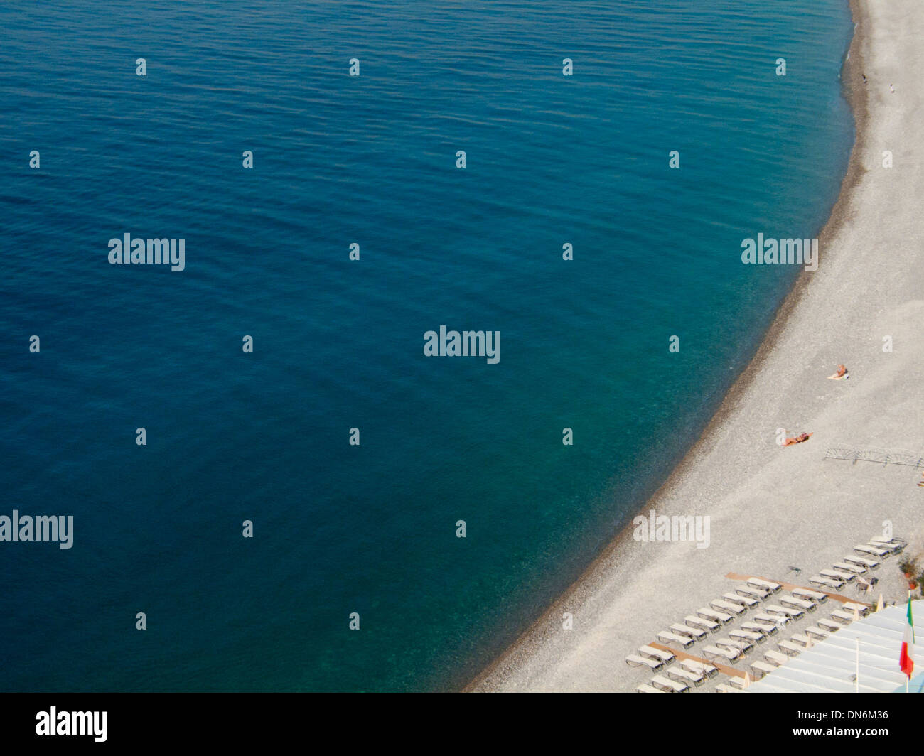 Aerial of Nice beach in spring, France Stock Photo - Alamy