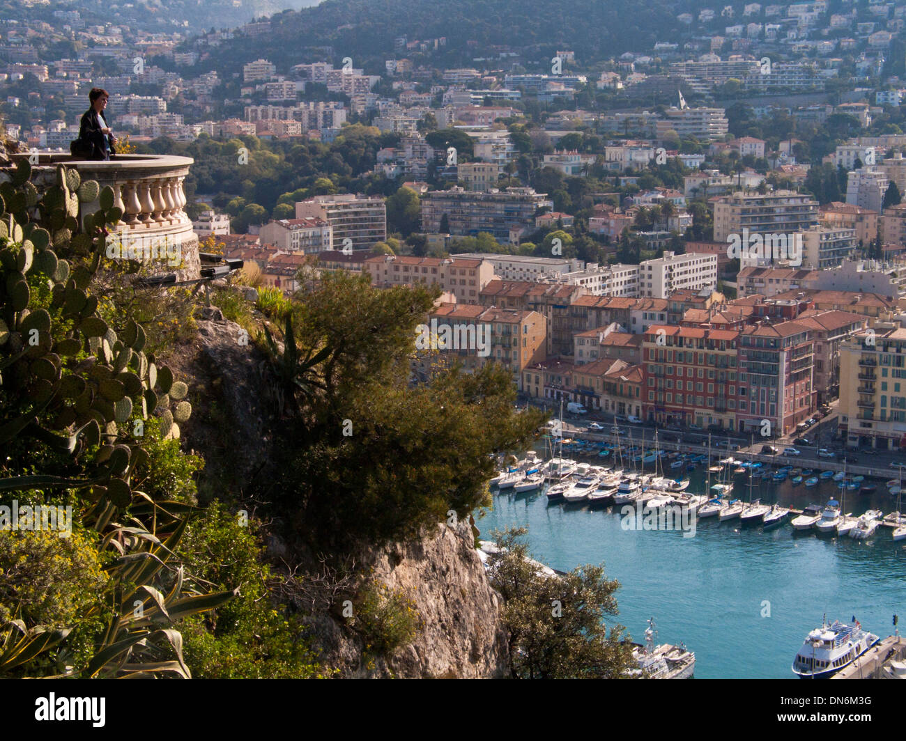 Nice france harbour view hi-res stock photography and images - Alamy