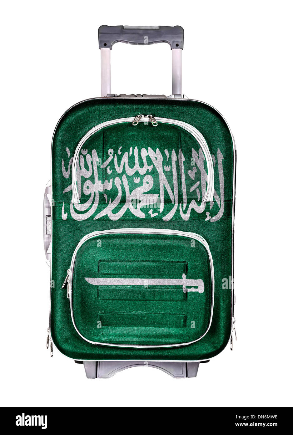 The concept of emigration, immigration, relocation, travel. Saudi ...