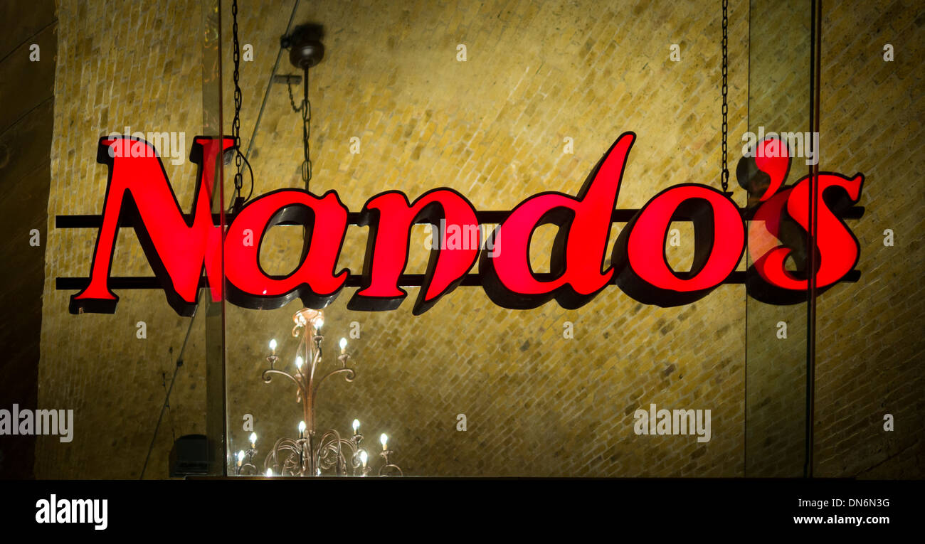 Nandos Logo Stock Photos & Nandos Logo Stock Images - Alamy