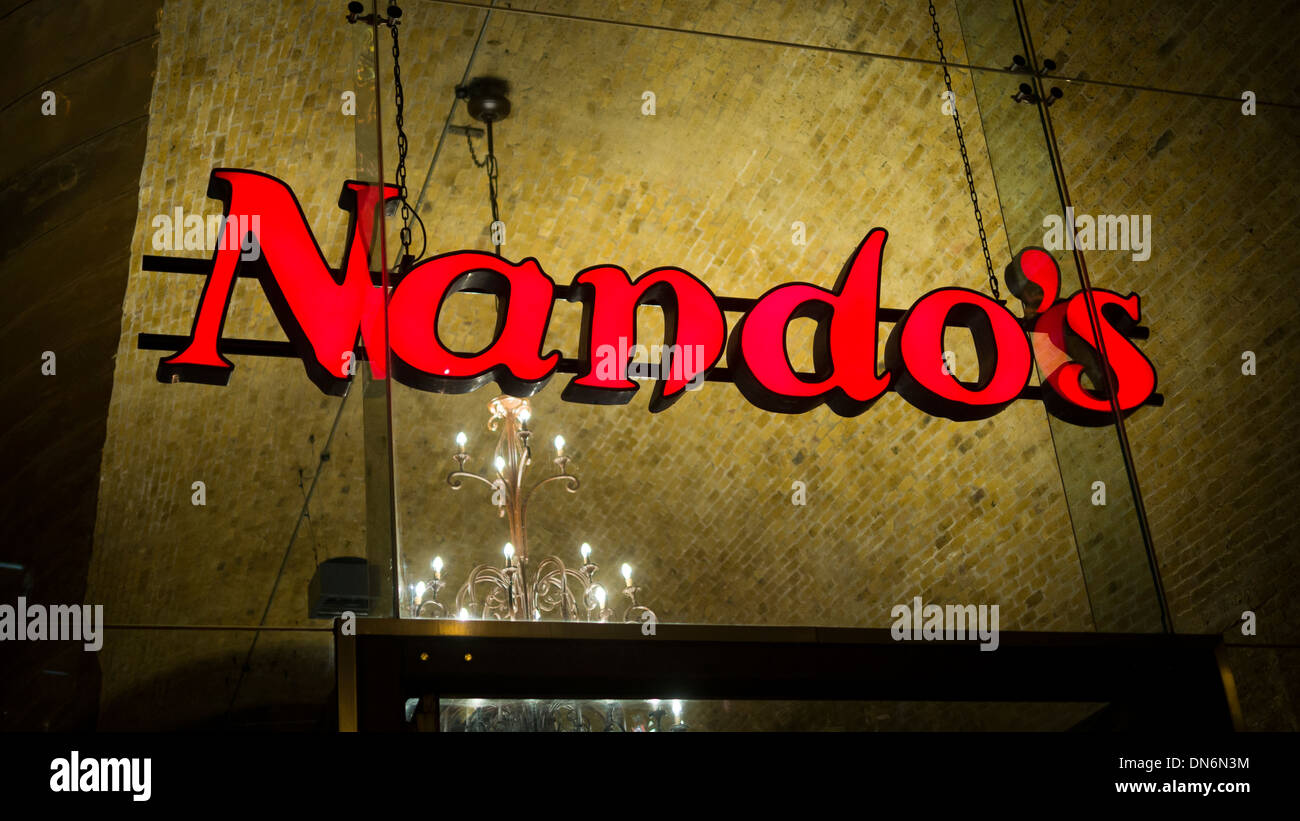 Nandos Logo Stock Photos & Nandos Logo Stock Images - Alamy