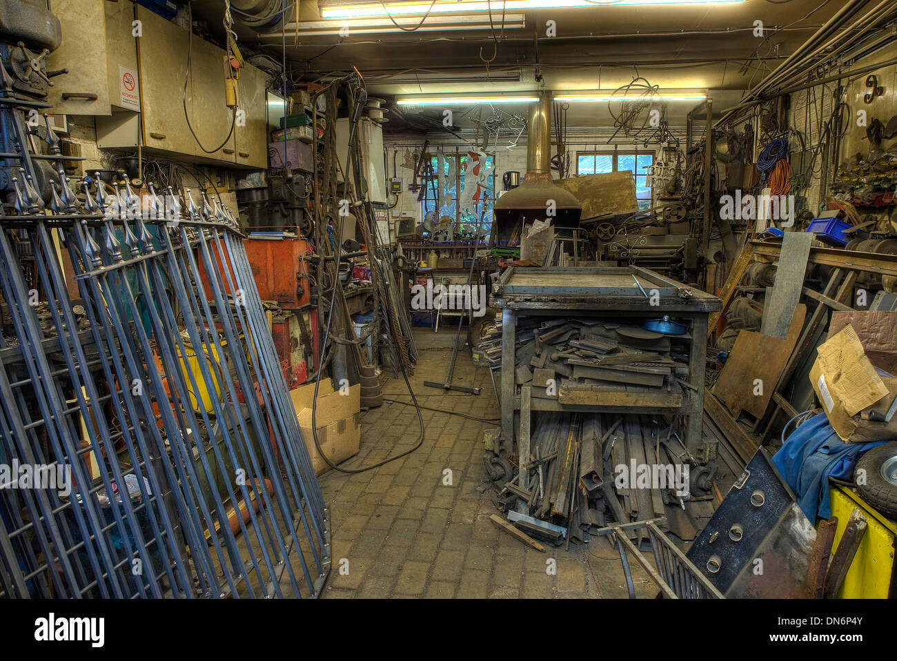 Blacksmith’s forge, Worcestershire, England Stock Photo - Alamy