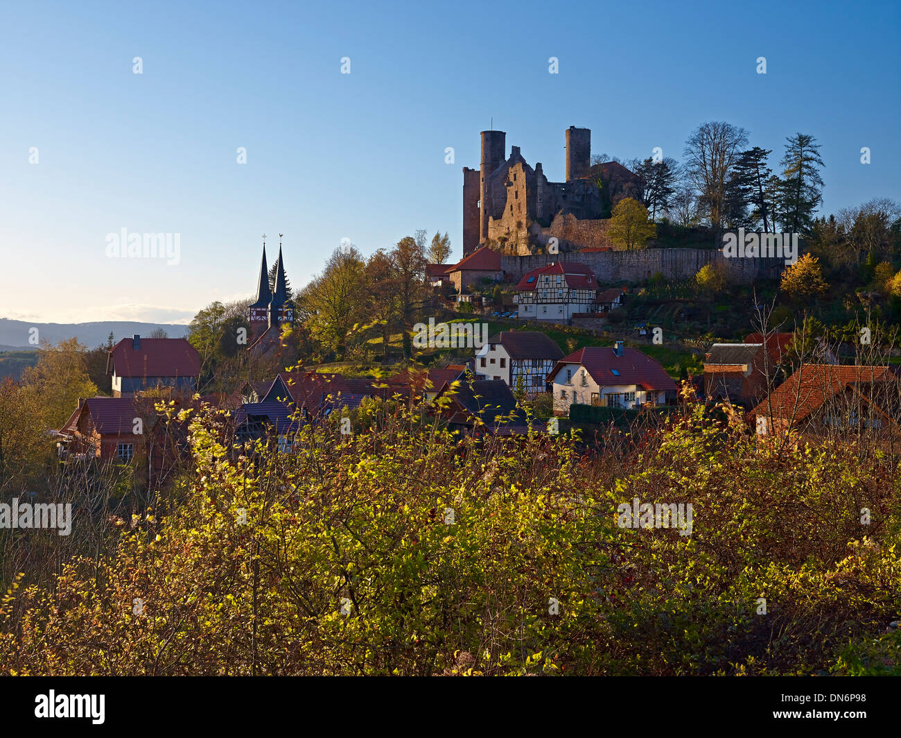 Hanstein castle near bornhagen hi-res stock photography and images - Alamy