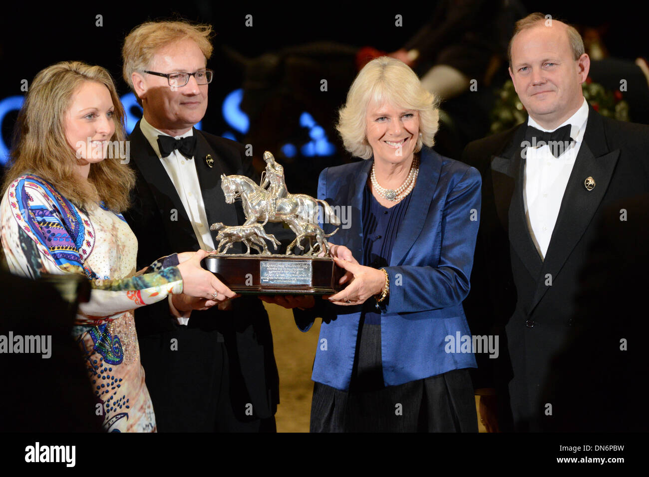 London, UK. 19th Dec, 2013. HRH The Duchess of Cornwall, Presentation ...