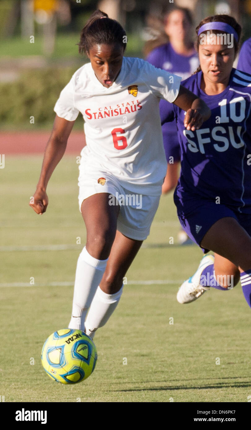 Turlock, CA, USA. 27th Sep, 2013. NCAA and National Soccer Coaches ...