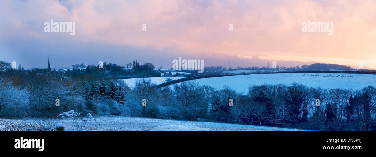 View towards Belbroughton, Worcestershire, England Stock Photo - Alamy