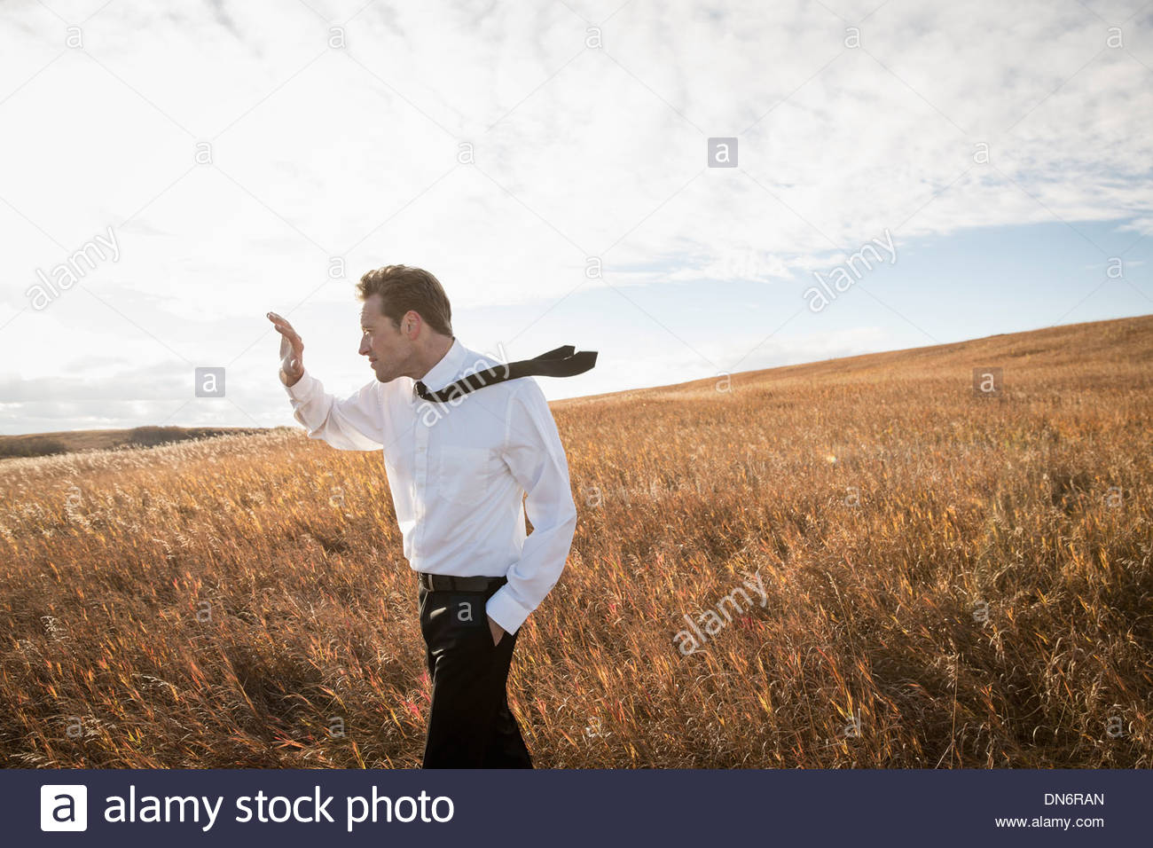 Battling the wind hi-res stock photography and images - Alamy