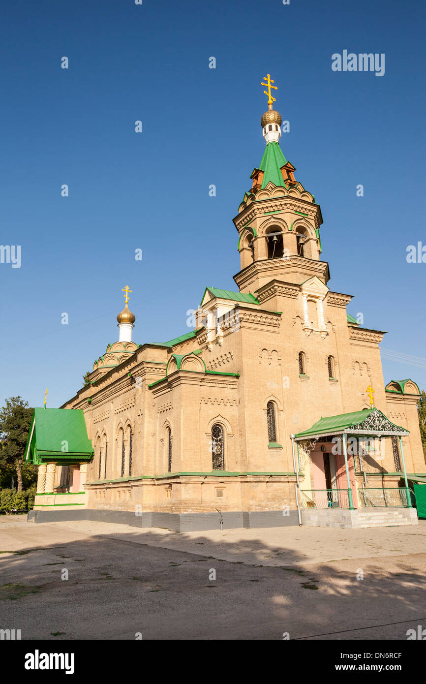 Alexy Russian Orthodox Church, Samarkand, Uzbekistan Stock Photo - Alamy