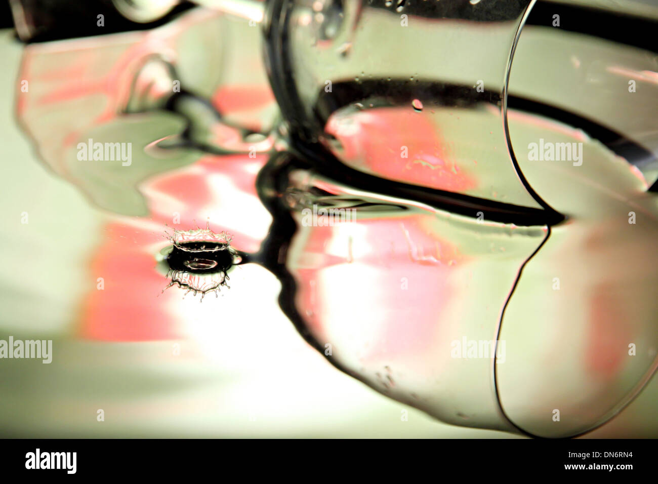 Drop in glass hi-res stock photography and images - Alamy