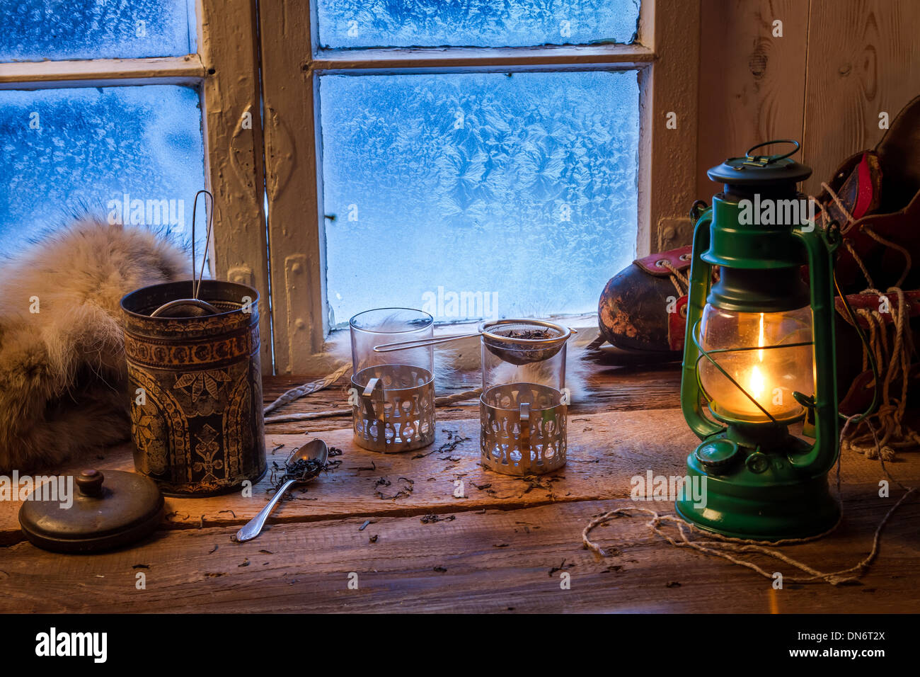 Frozen tea hi-res stock photography and images - Alamy