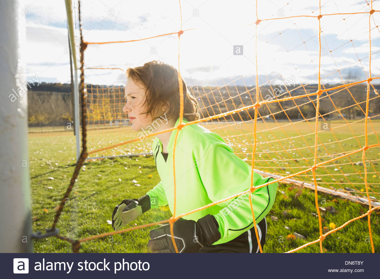 Goalie uniform hi-res stock photography and images - Alamy