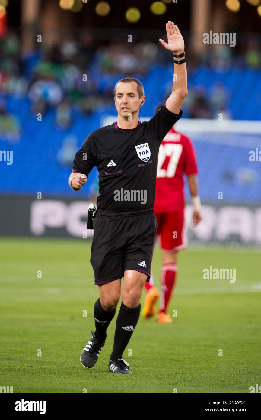 Marrakech, Morocco. 18th Dec, 2013. Mark Geiger (Referee) Football ...