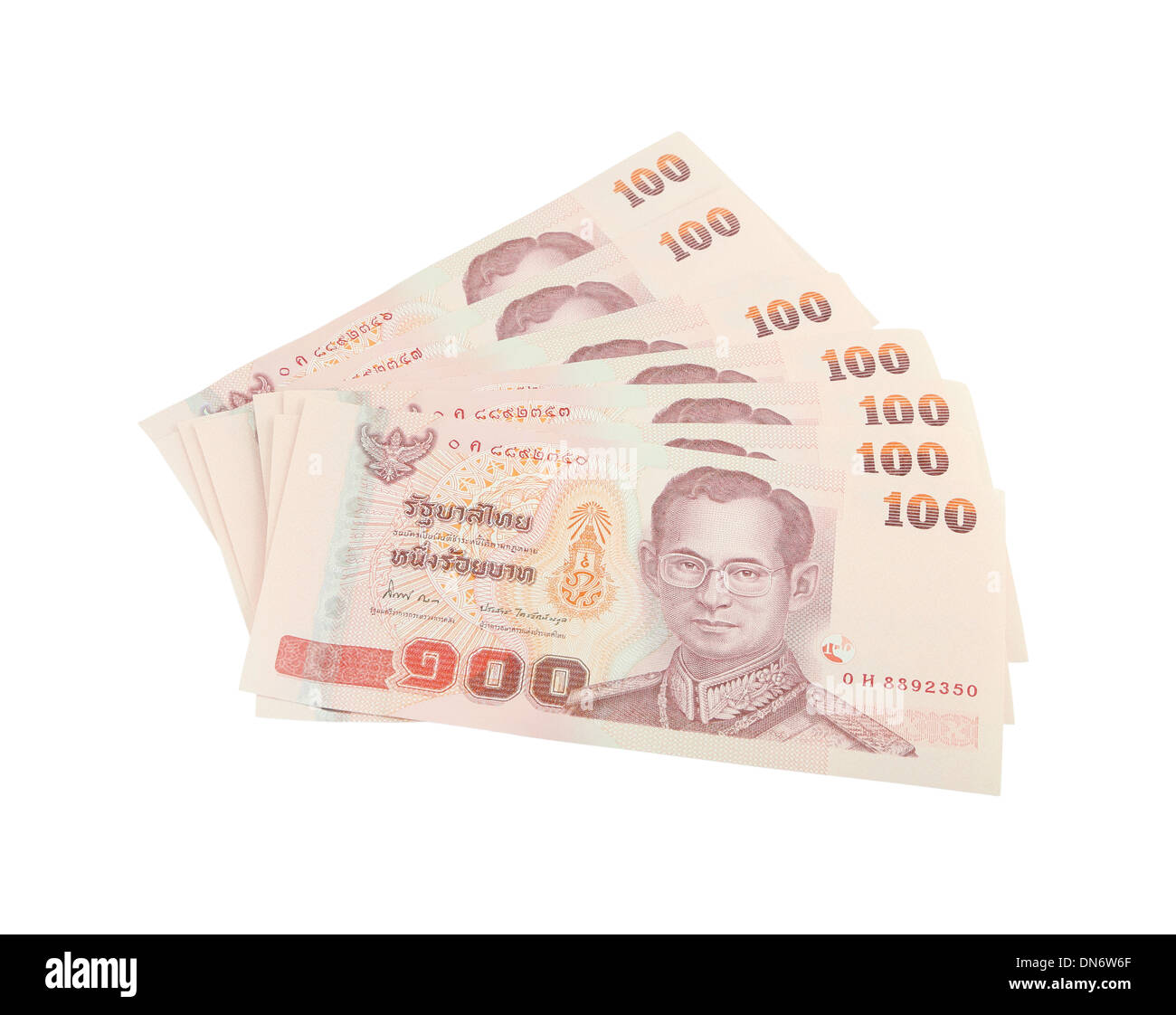 100 thai baht banknotes hi-res stock photography and images - Alamy