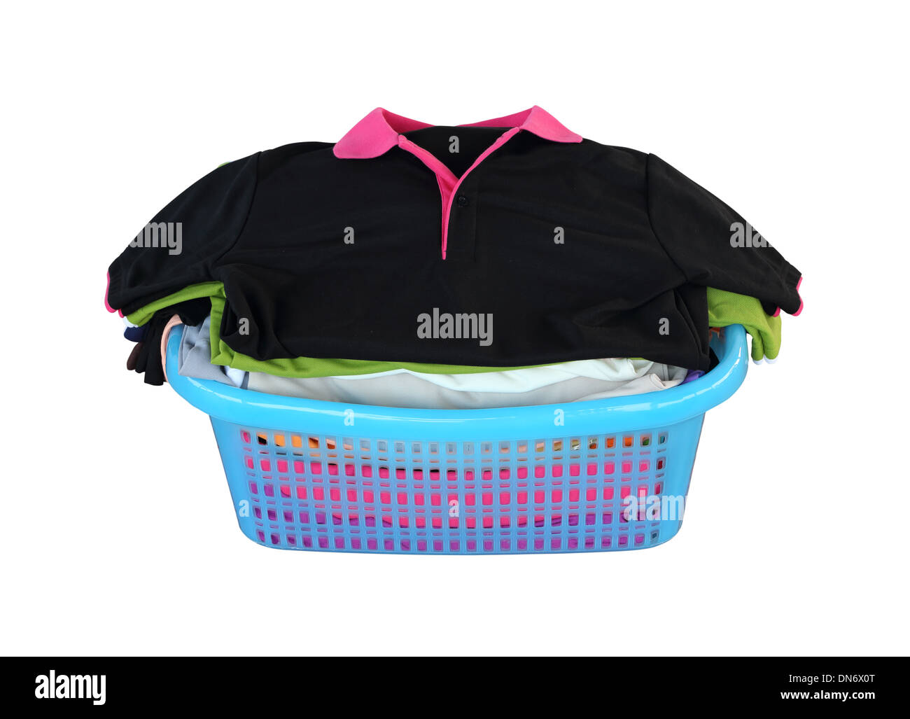 Laundry basket clothes hi-res stock photography and images - Alamy