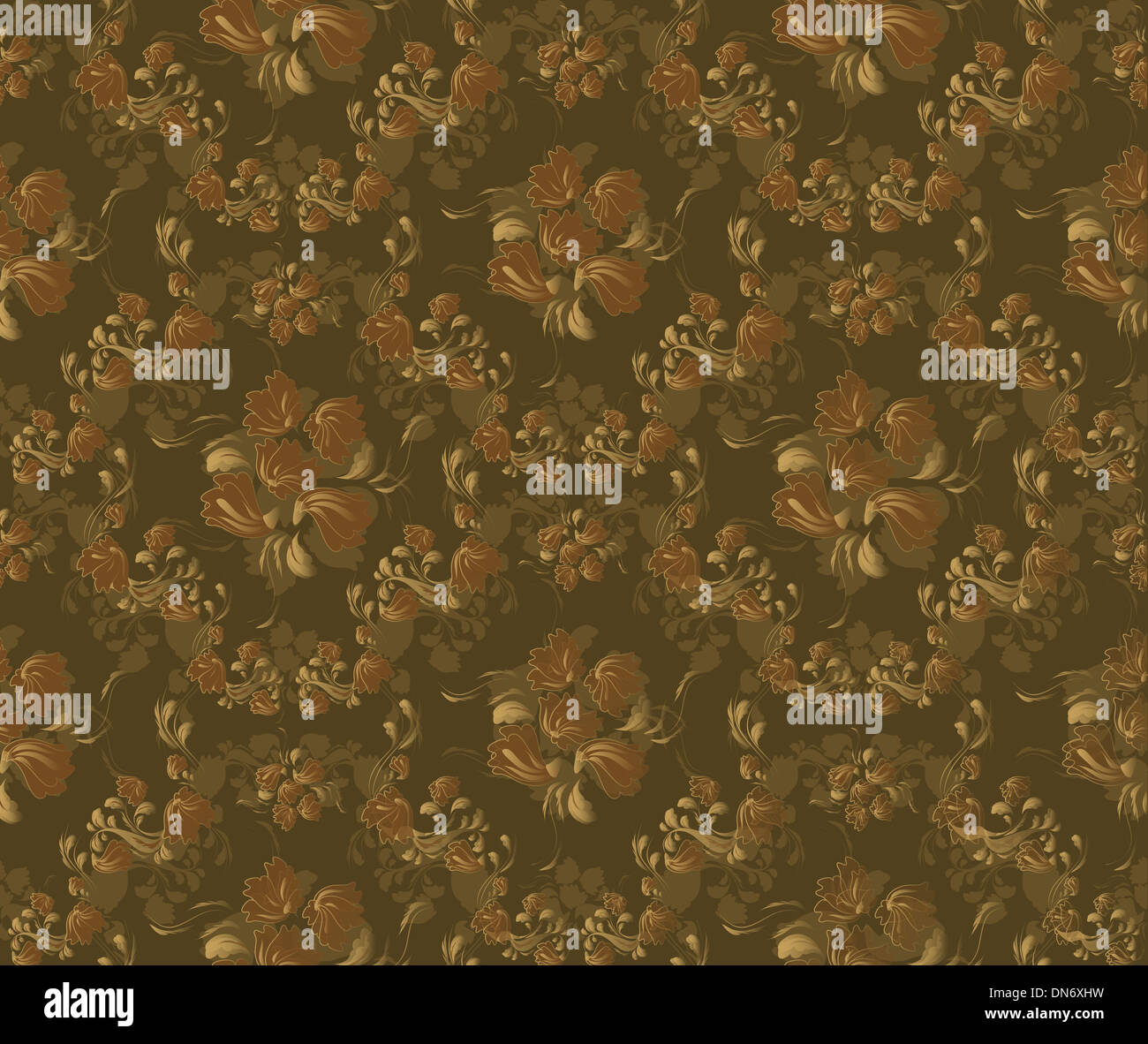 Rococo style floral design hi-res stock photography and images - Alamy