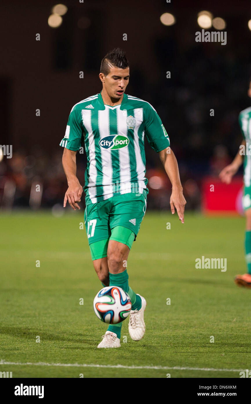 Marrakech, Morocco. 18th Dec, 2013. Ismail Benlamalem (Raja), DECEMBER ...