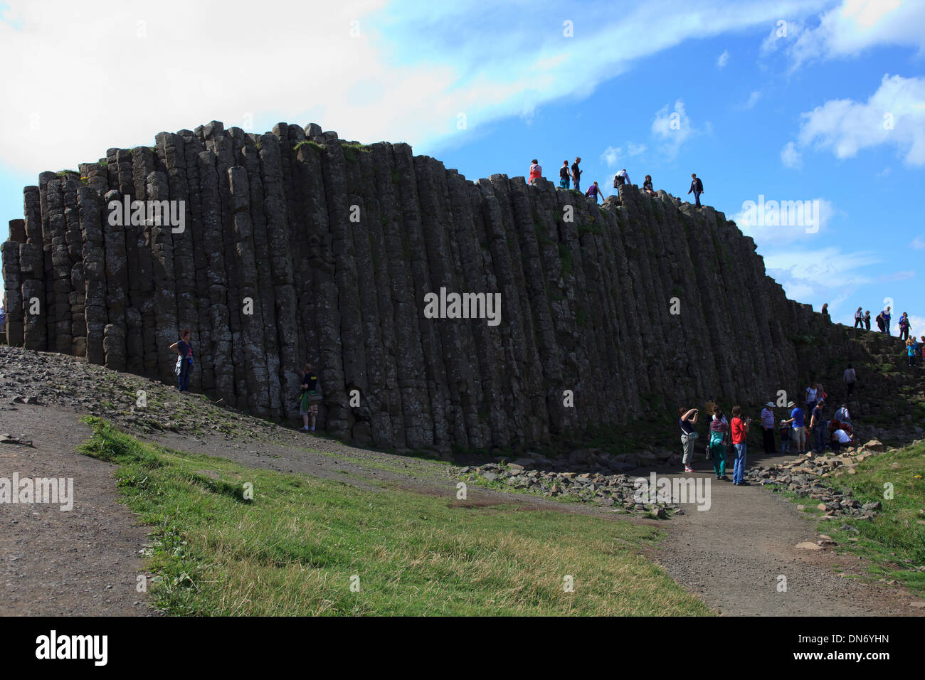 Polygonal basalt lava rock columns hi-res stock photography and images ...