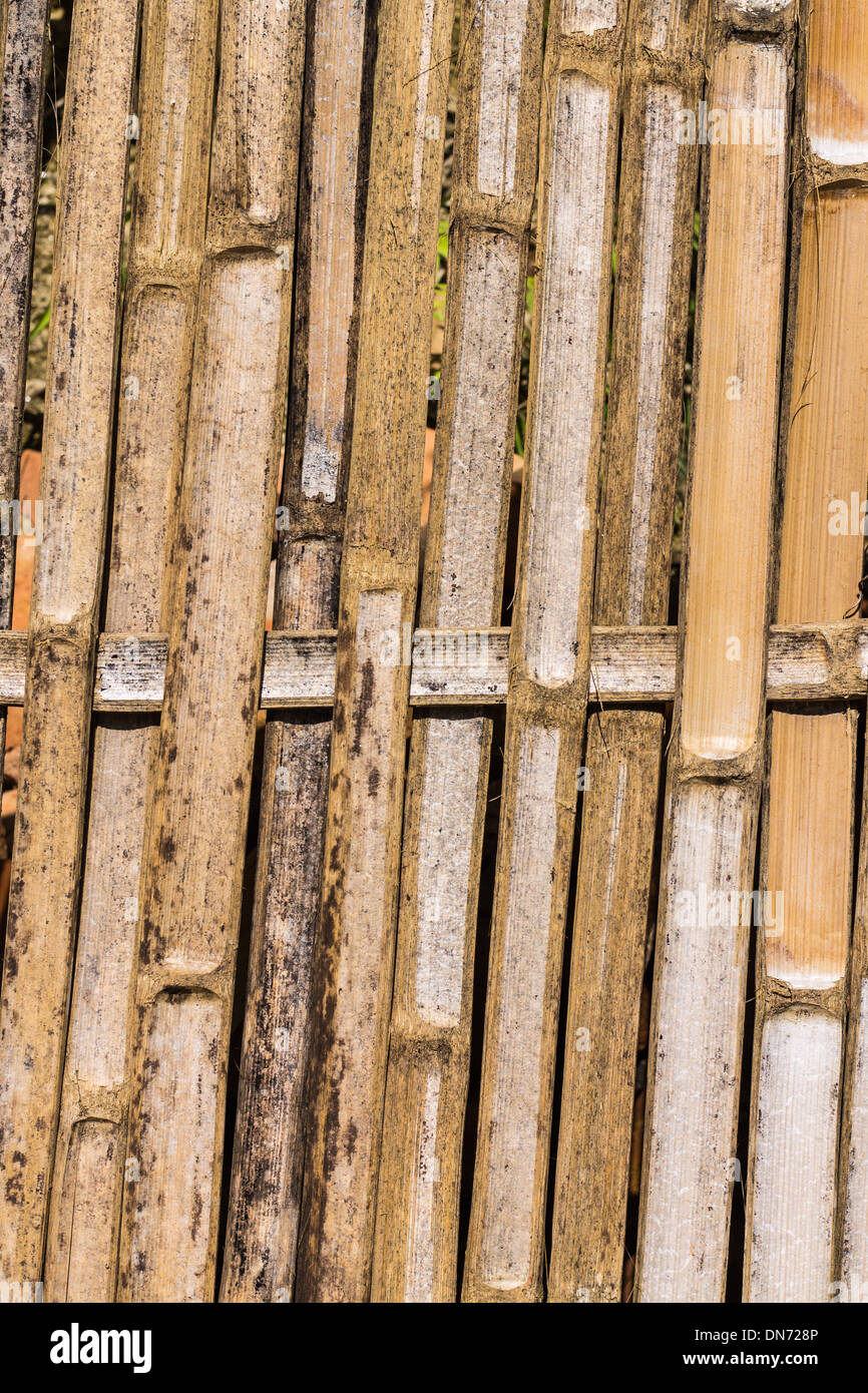 Bamboo Wall , Texture Stock Photo - Alamy