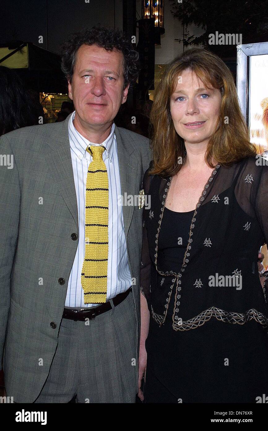 Geoffrey rush and his wife jane hi-res stock photography and images - Alamy