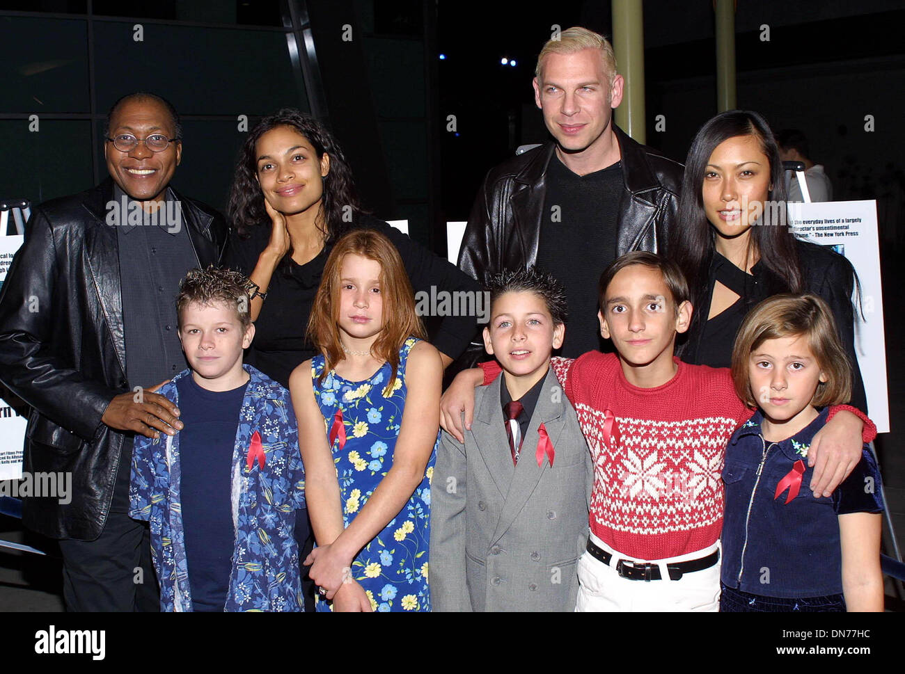 Dec. 4, 2002 - Hollywood, CALIFORNIA, USA - BOB REID, ROSARIO DAWSON ...