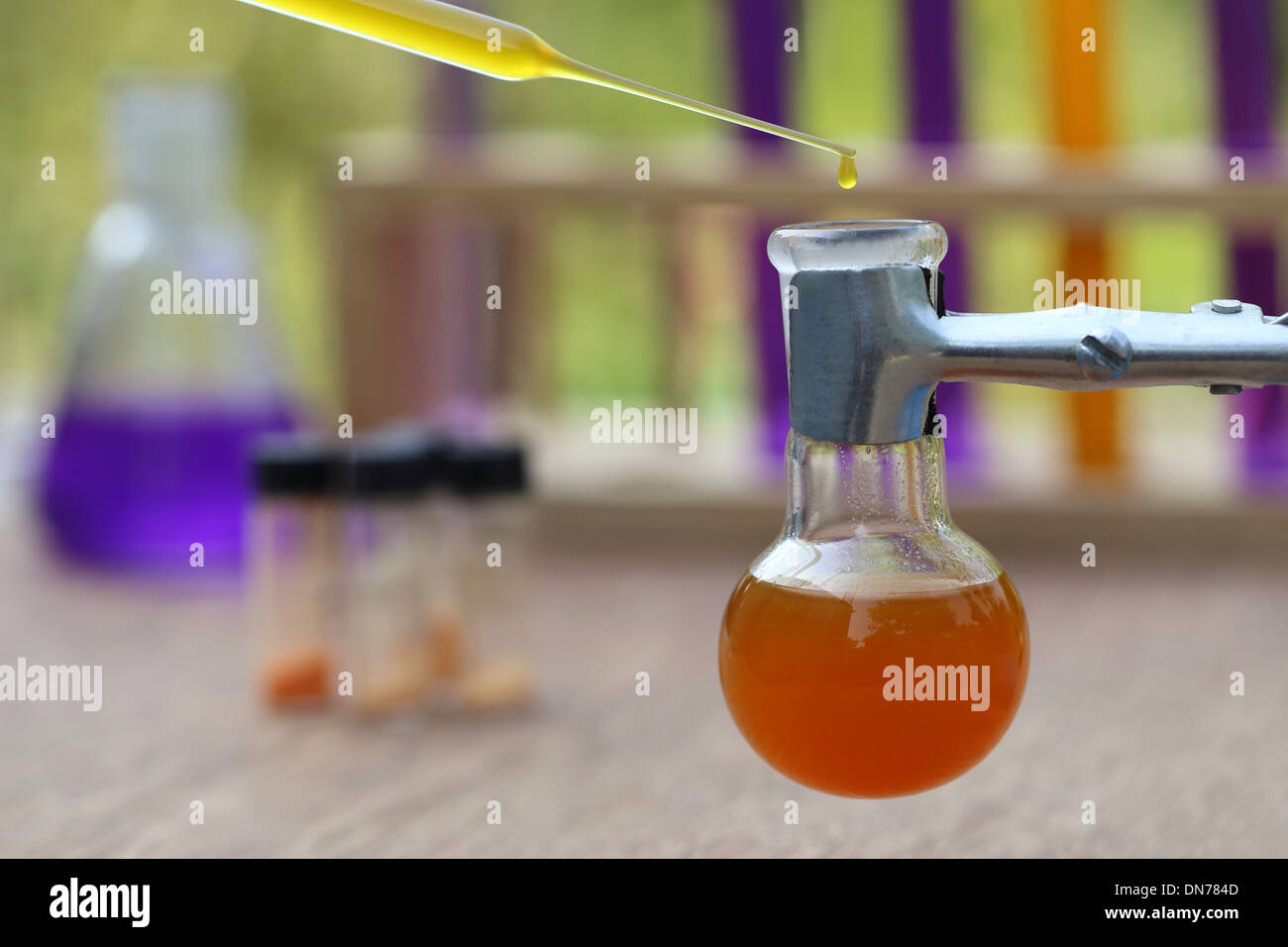 Outdoor Field Laboratory with some apparatus Stock Photo - Alamy