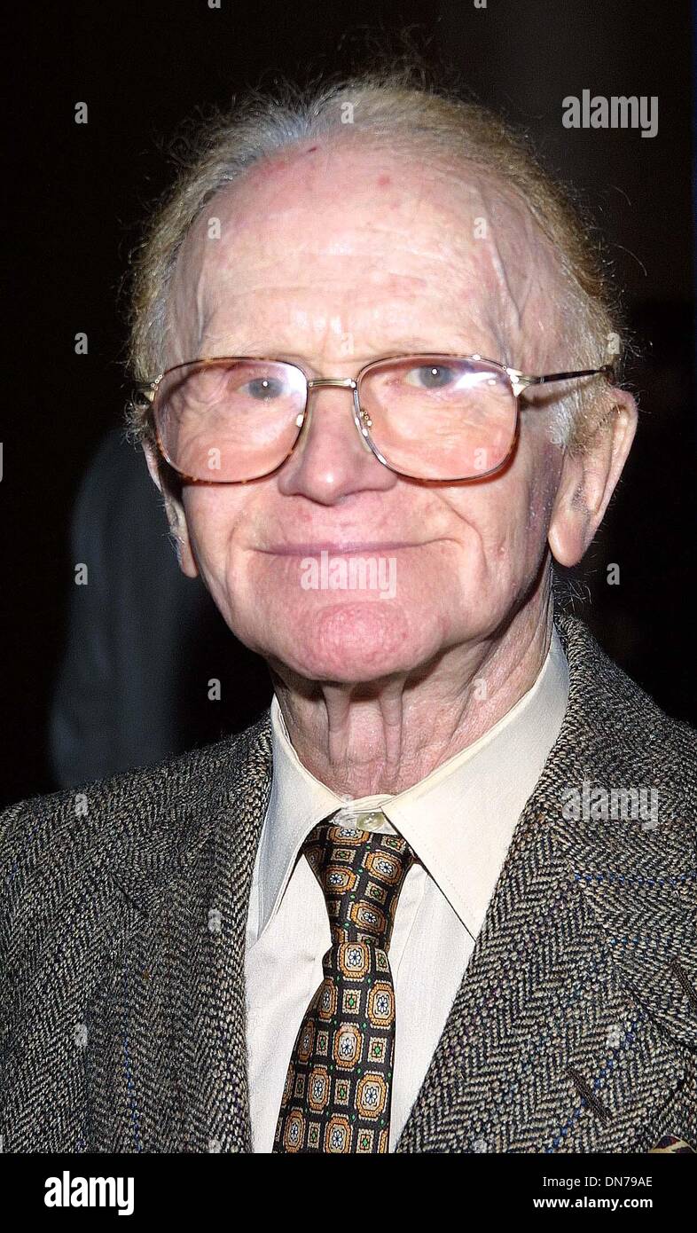 Oct. 3, 2002 - Hollywood, CA, USA - RED BUTTONS..K26493TR - GEORGE ...