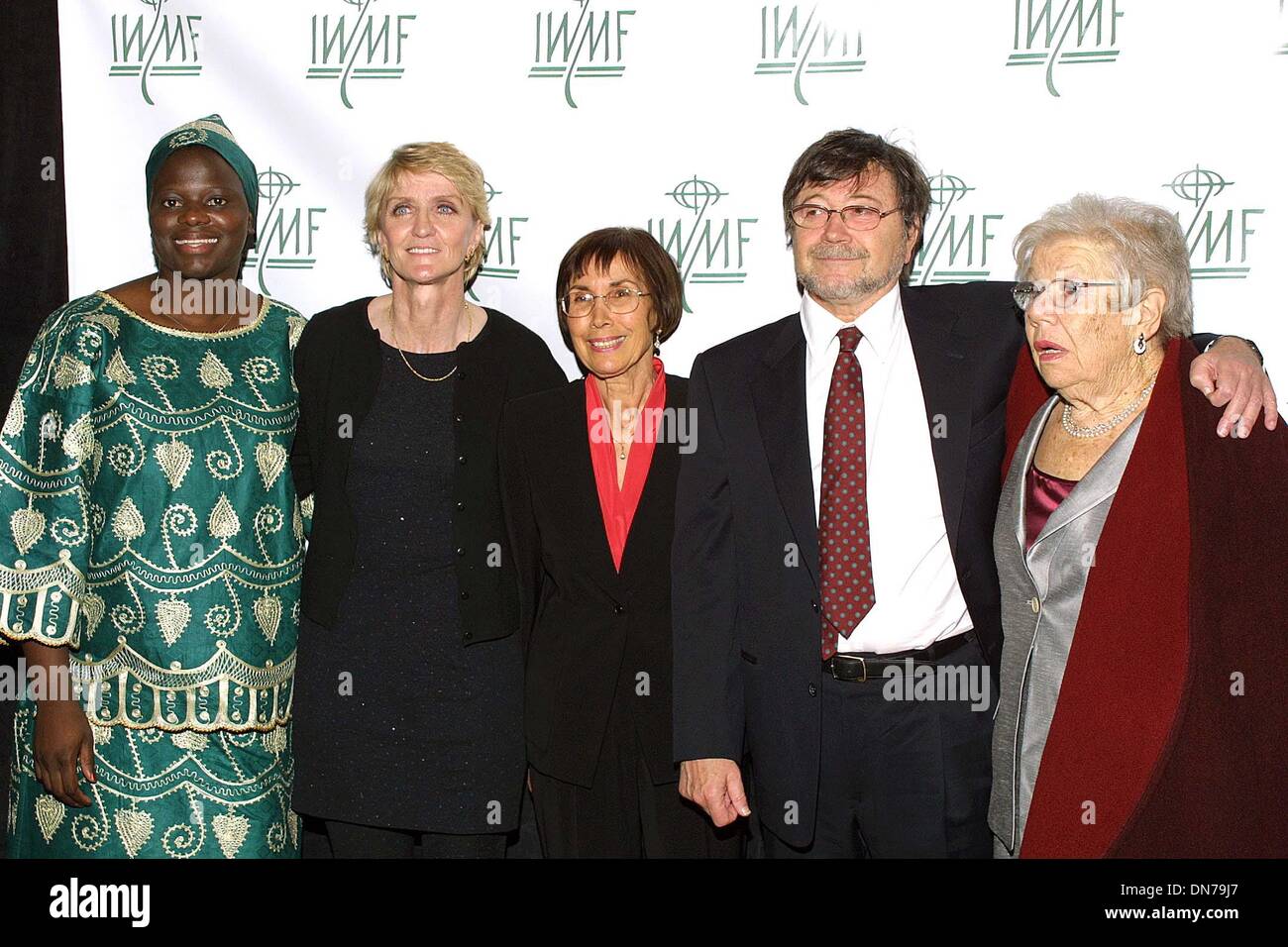 Oct. 24, 2002 - Beverly Hills, CA, USA - SANDRA NVAIRA, KATHY GANNON ...