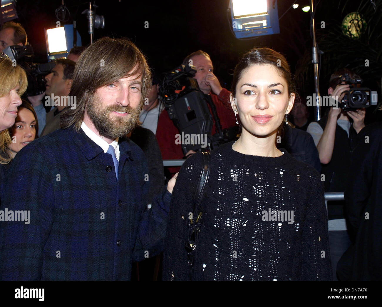 Dec. 3, 2002 - Los Angeles, CALIFORNIA, USA - SPIKE JONES AND SOFIA ...