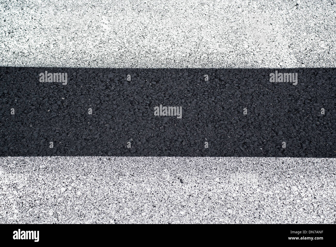 Pedestrian crossing, zebra traffic walk way on asphalt road Stock Photo ...