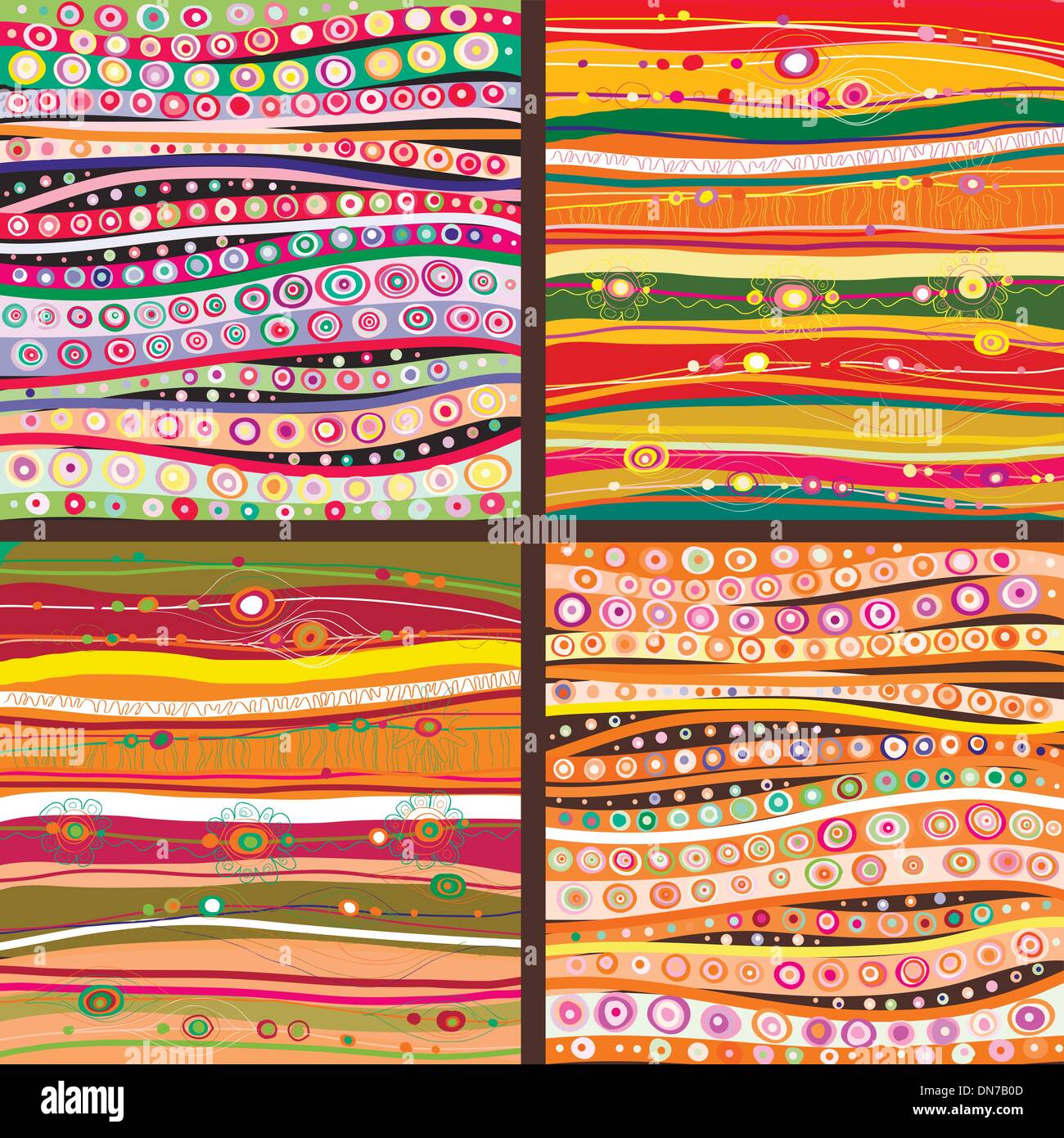 Serpentine spring beauty Stock Vector Images - Alamy