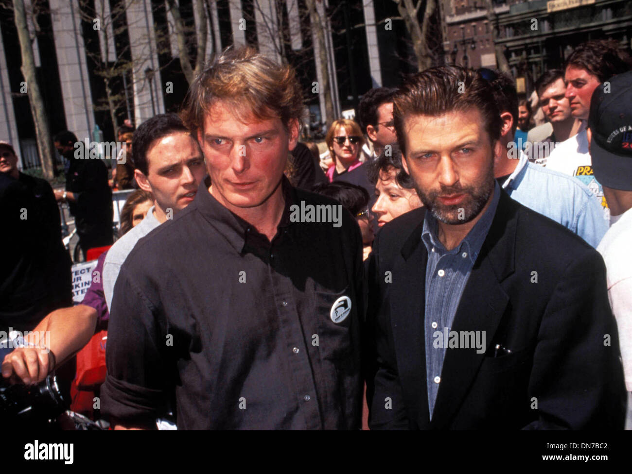 Apr. 21, 1995 - K1309WW KEEP IT CLEAN RALLY CHRISTOPHER REEVE AND ALEC ...