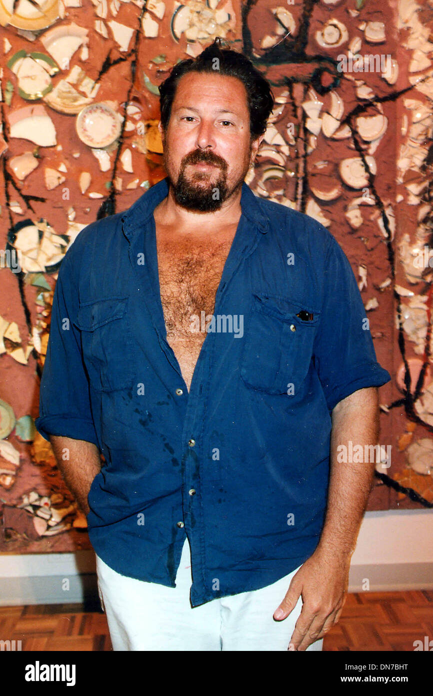 Aug. 7, 1998 - 31126WW.JULIAN SCNABEL EXHIBITION AT THE GUILD HALL ...