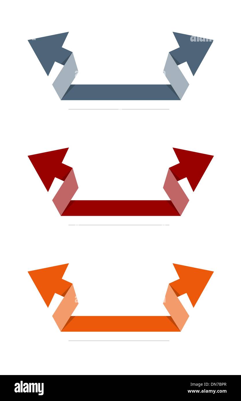 Orange double arrow hi-res stock photography and images - Alamy