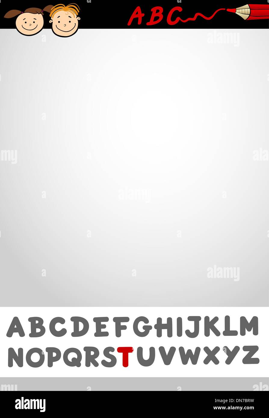 funny letter t cartoon illustration Stock Vector Image & Art - Alamy