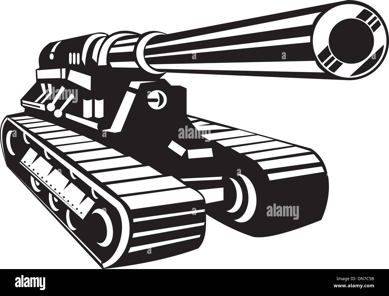 World war two tank Stock Vector Images - Alamy