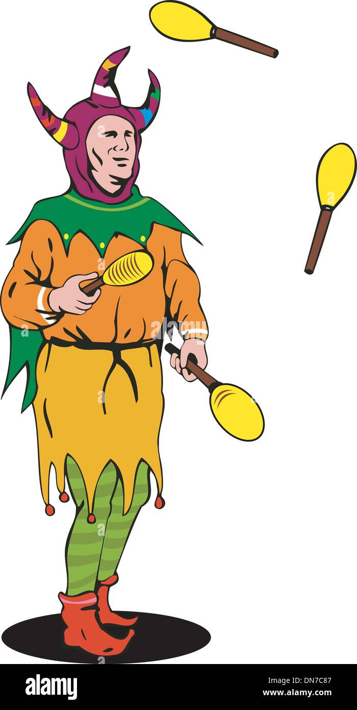 Jester medieval hi-res stock photography and images - Alamy