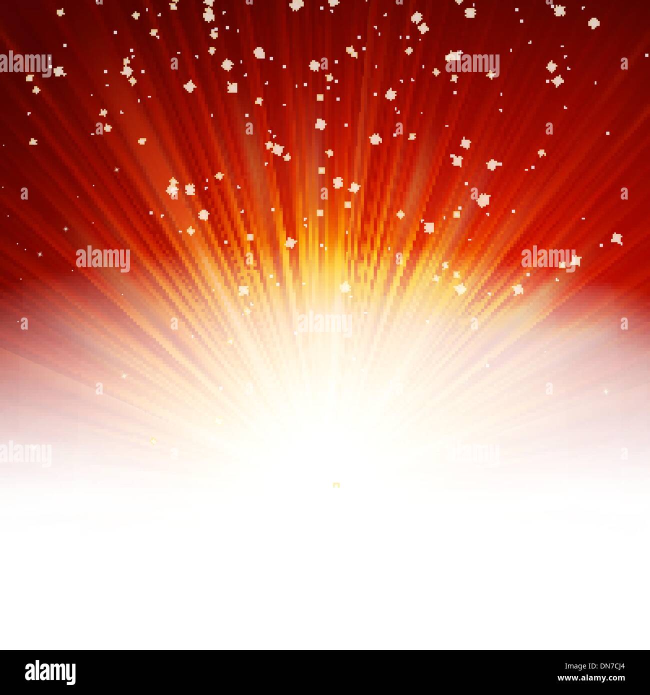 Red gradient stars on gradient background Stock Vector Images - Alamy