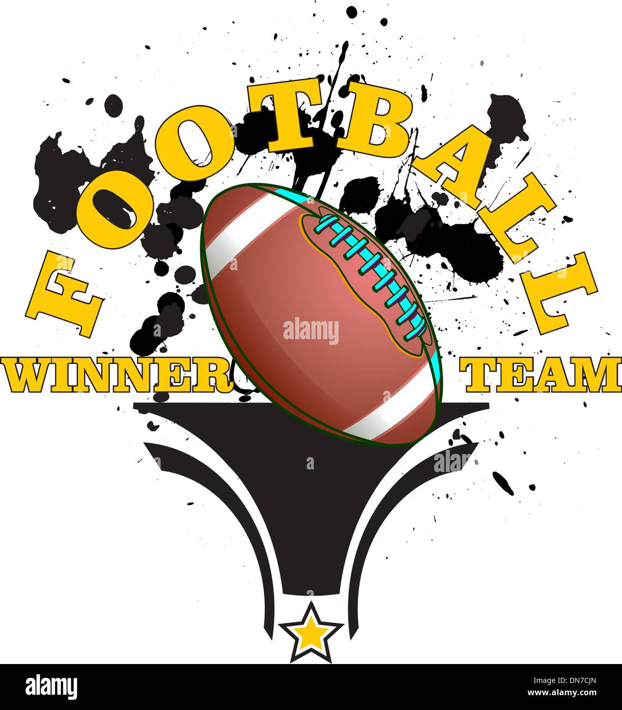 Star football team star football team Stock Vector Images - Alamy