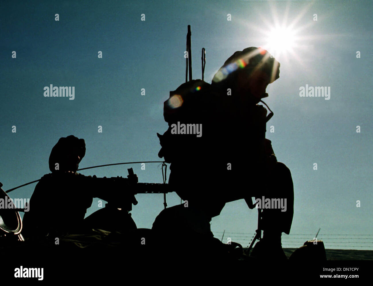 May 24, 2000 - Metulla, ISRAEL - Israeli soldiers atop their tank move ...