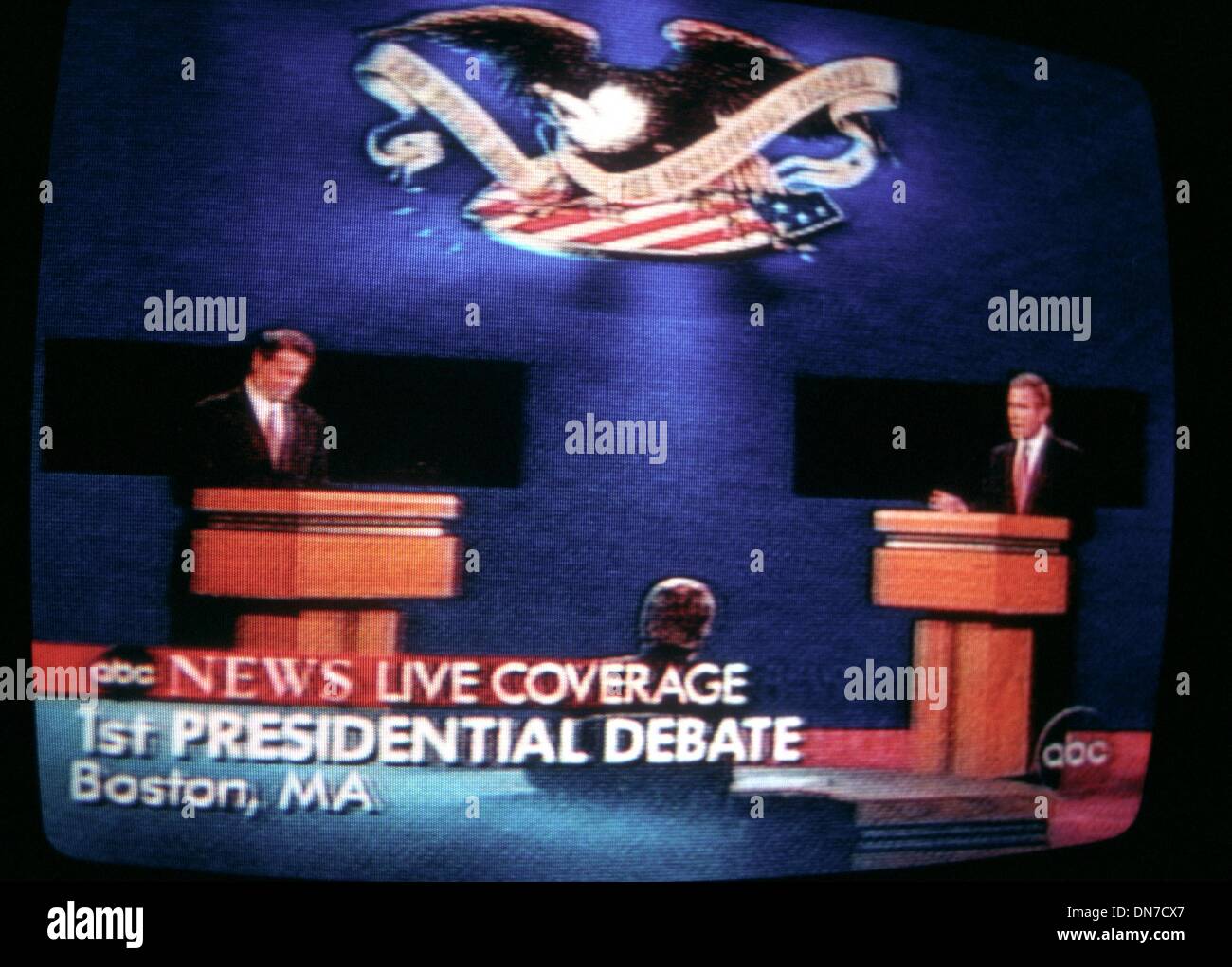 Oct. 3, 2000 - K20010JBEV.AL GORE VS GEORGE W BUSH 1ST PRESIDENTIAL ...