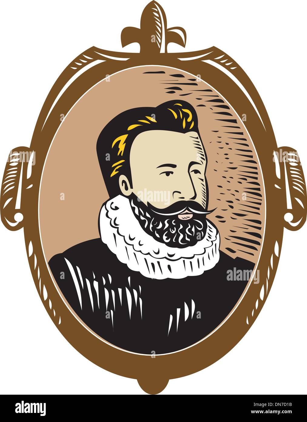 Male explorer Stock Vector Images - Alamy